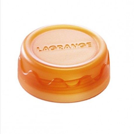 Bouchon orange vendu à l'unité pour yaourt à boire Lagrange C014316 ...