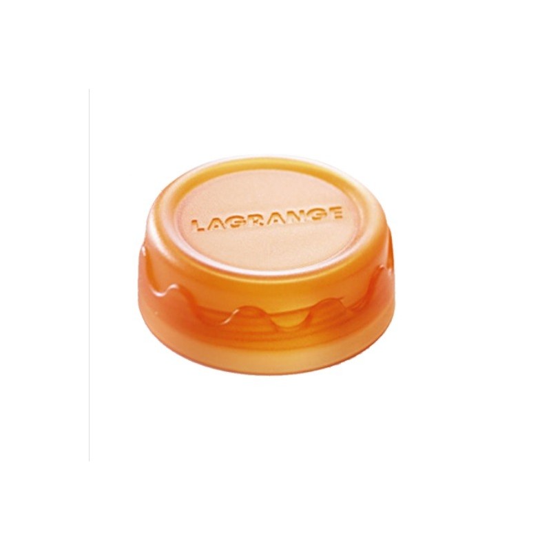 Bouchon orange vendu à l'unité pour yaourt à boire Lagrange C014316 ...